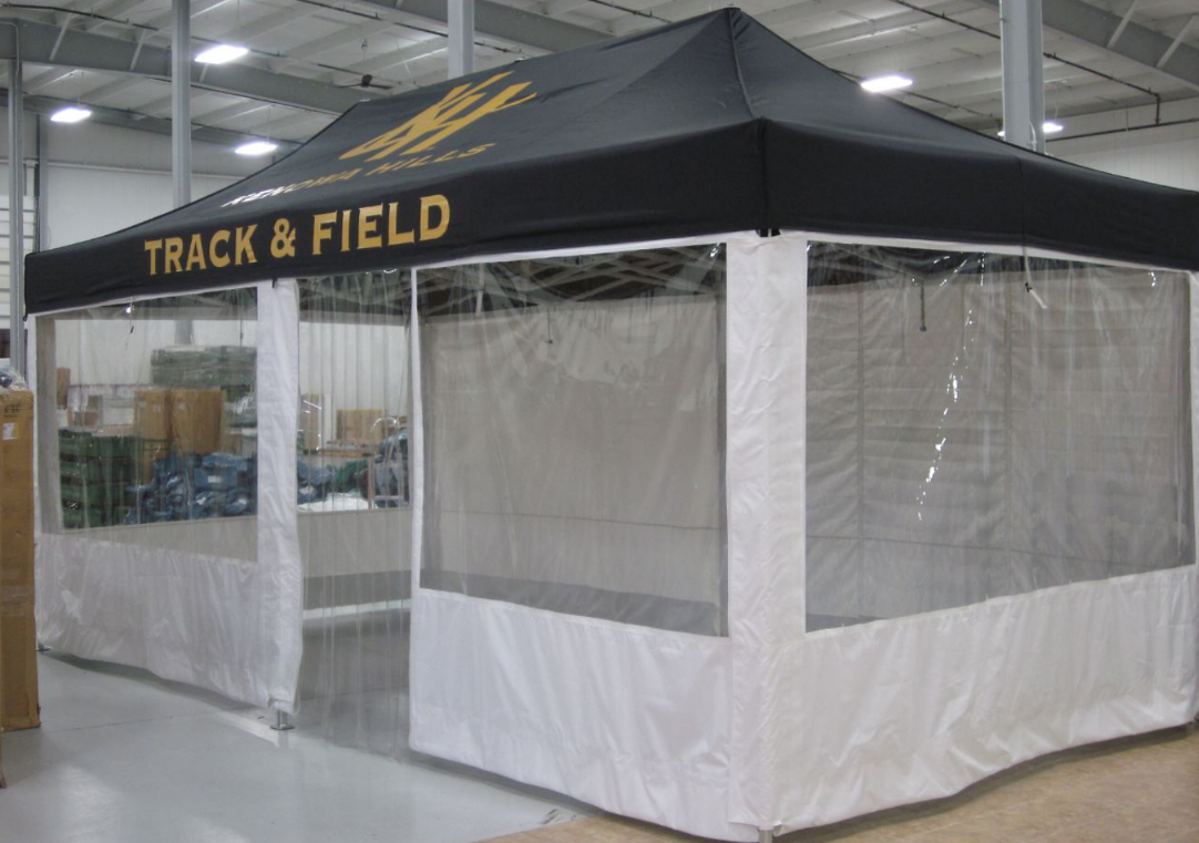 Custom Track & Field Canopy Tents | Cross Country Team Tents