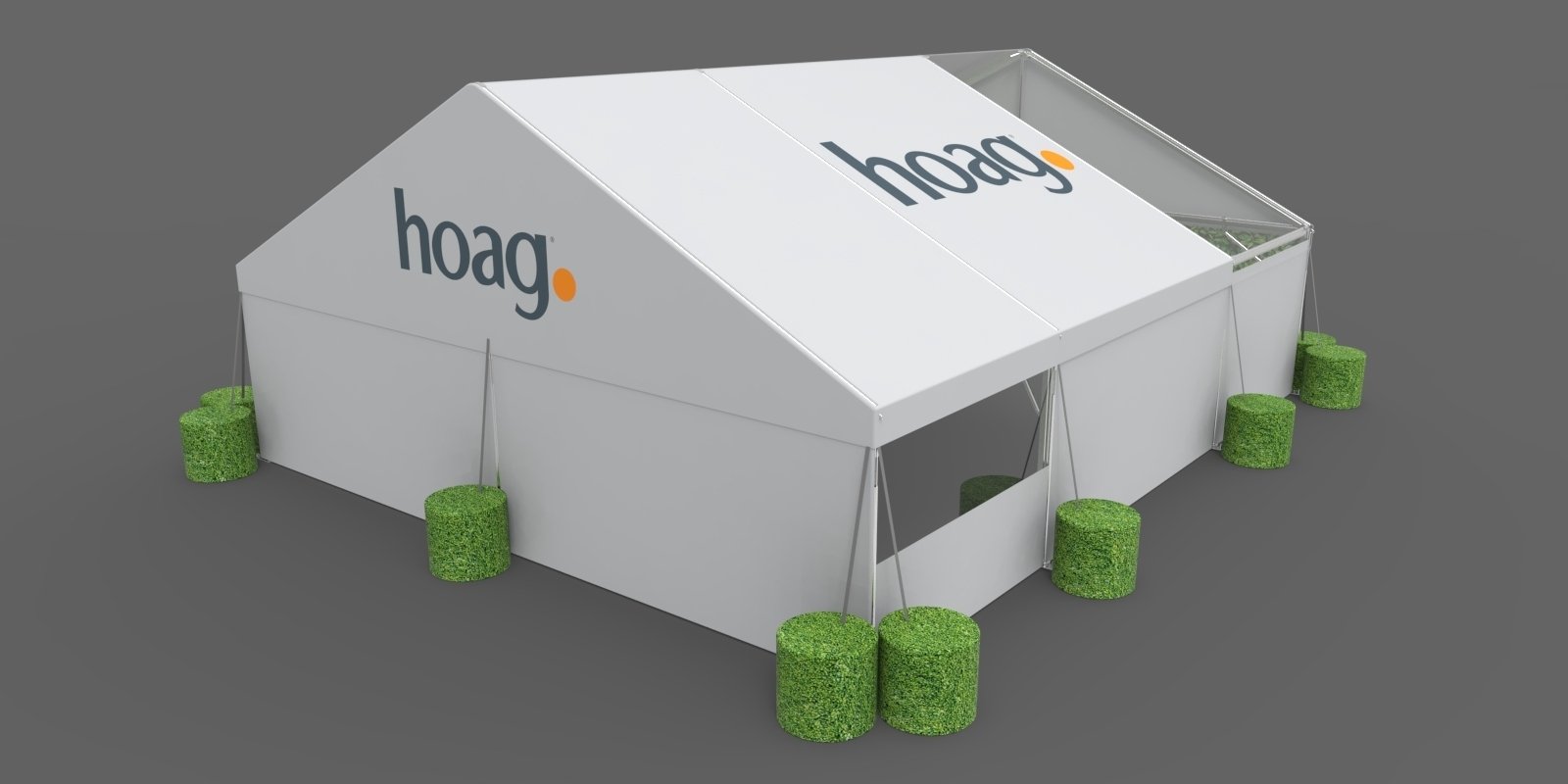 Inspiration: Custom Tent & Structure Renderings