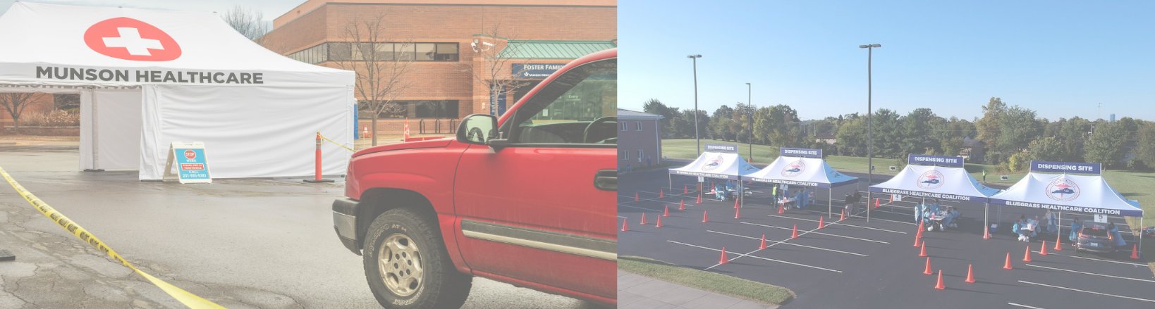 Medical Tents for Portable Vaccine & Testing Sites | TentCraft