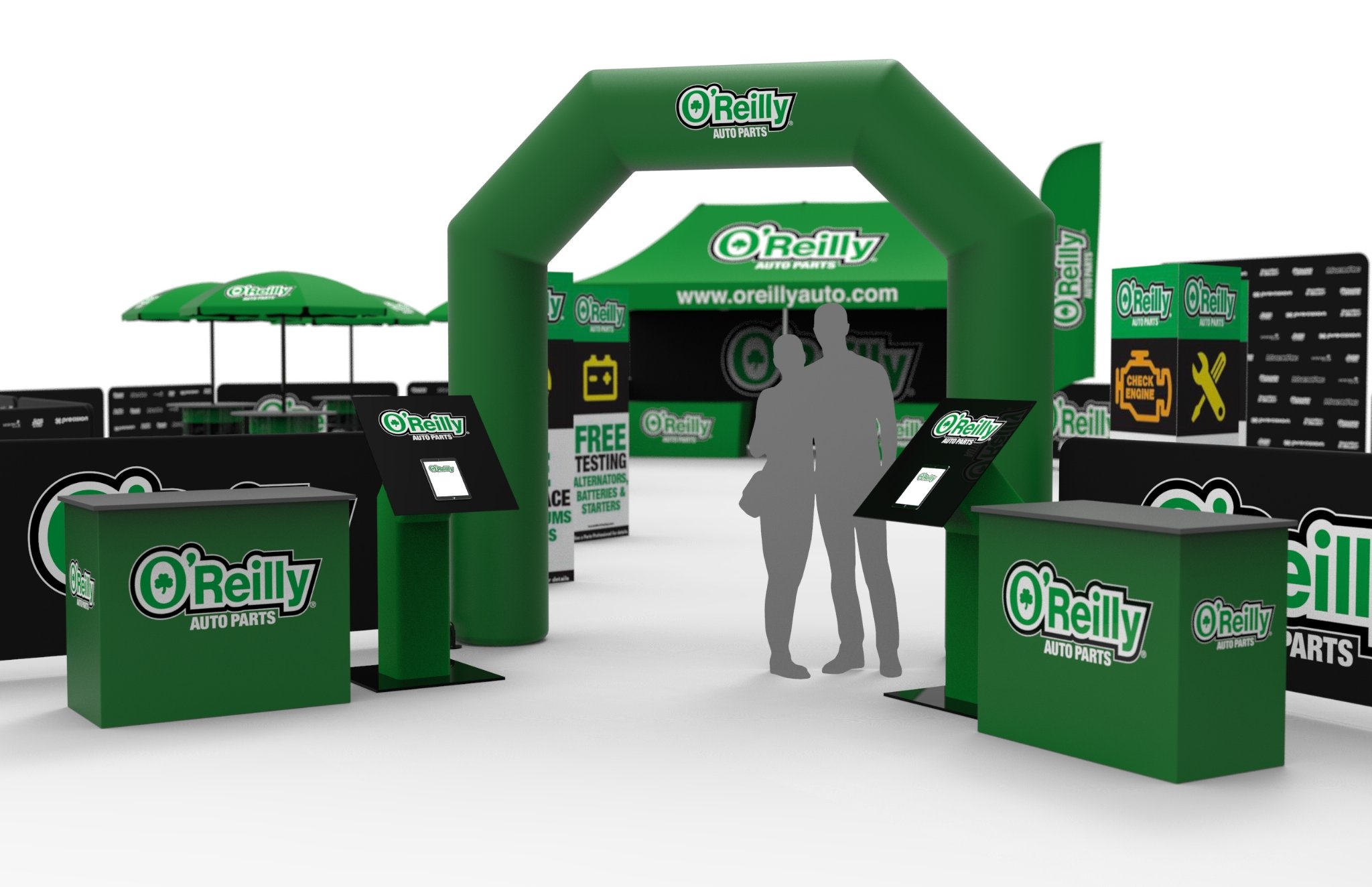 Custom Inflatable Arches for Events & Road Races | TentCraft