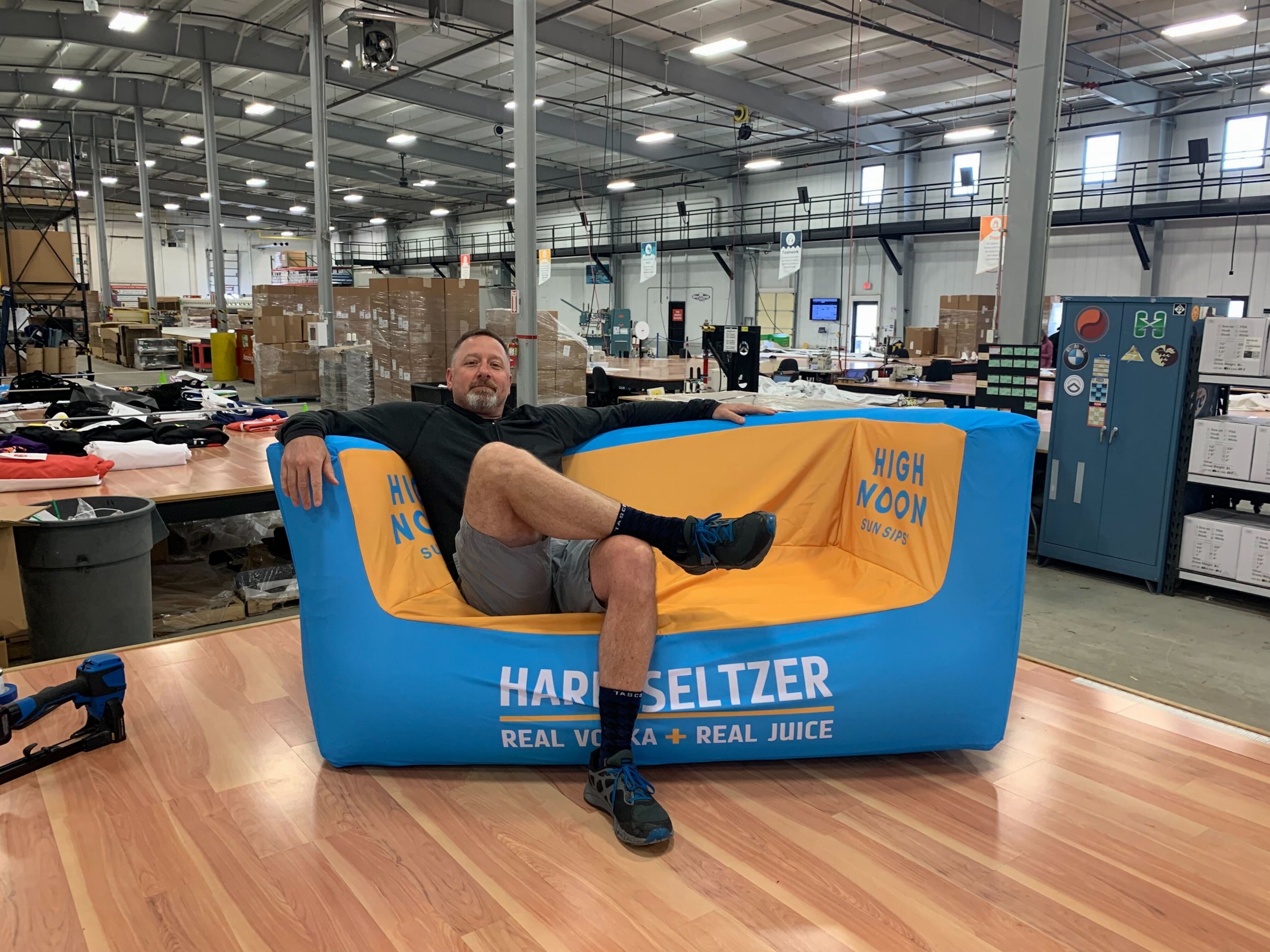 Custom Inflatable Furniture for Events & Trade Shows | TentCraft