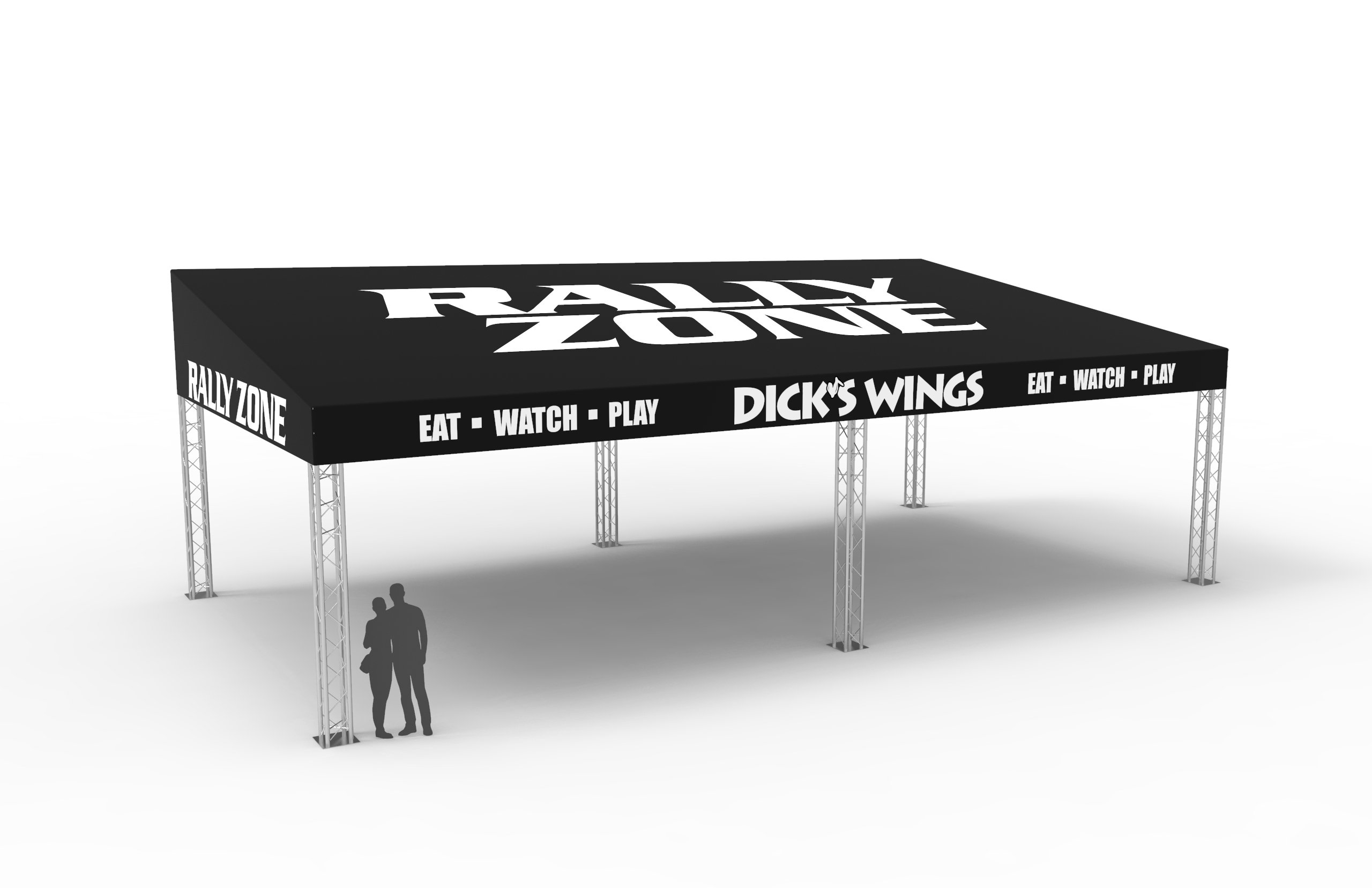 Inspiration: Custom Tent & Structure Renderings