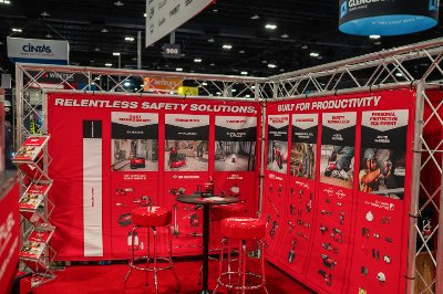 Custom Truss Display for Milwaukee Tools Trade Show Booth