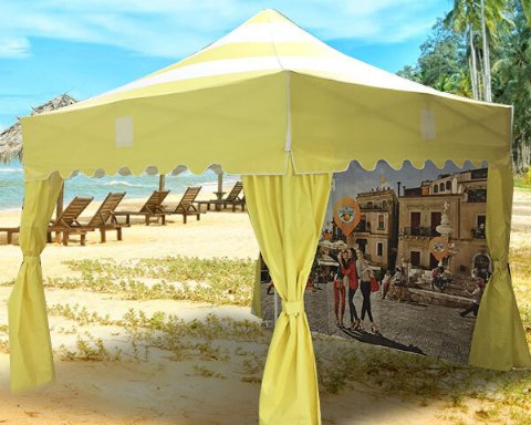 Custom Event Tent Accessories | Pop-Up Tent Counters