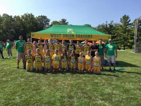 Custom Track & Field Canopy Tents | Cross Country Team Tents