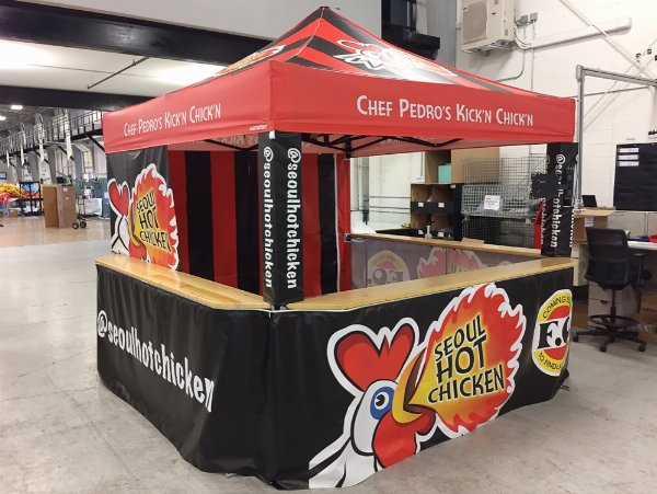 Custom Tent Counters | Pop-Up Canopy Counters | TentCraft