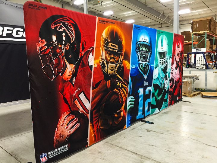 Custom Printed Media Walls for Events | TentCraft