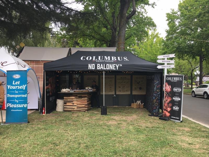 Columbus Craft Meats Concession Tent