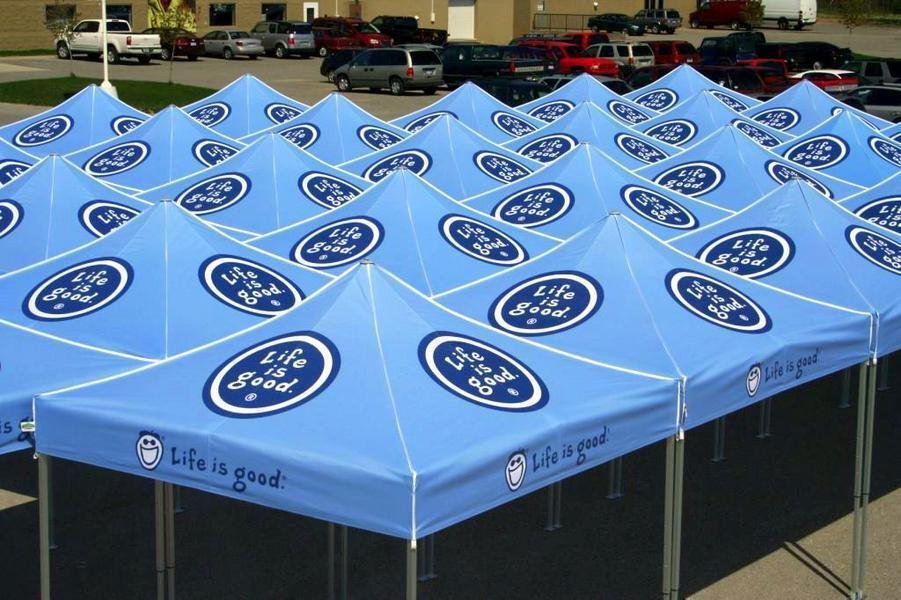 Life is Good Pop-Up Tents