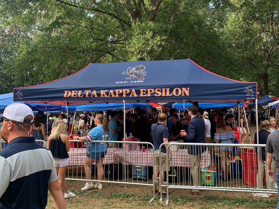 Custom Tents for Colleges | Fraternity & Sorority Tents