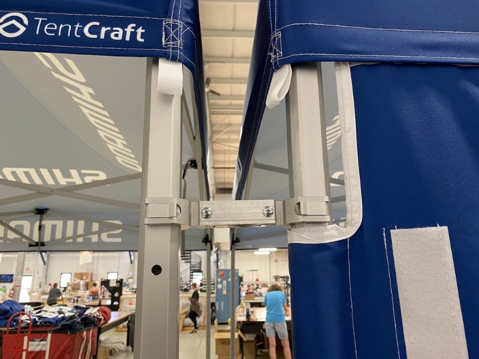 Pop-Up Tent Connecting Clamp | TentCraft